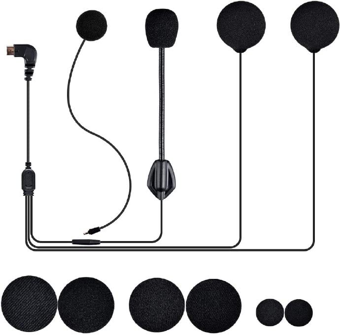 Buy Interchangeable Hard Mic and Soft Mic Speakers QSPORTPEAK M2 Helmet ...