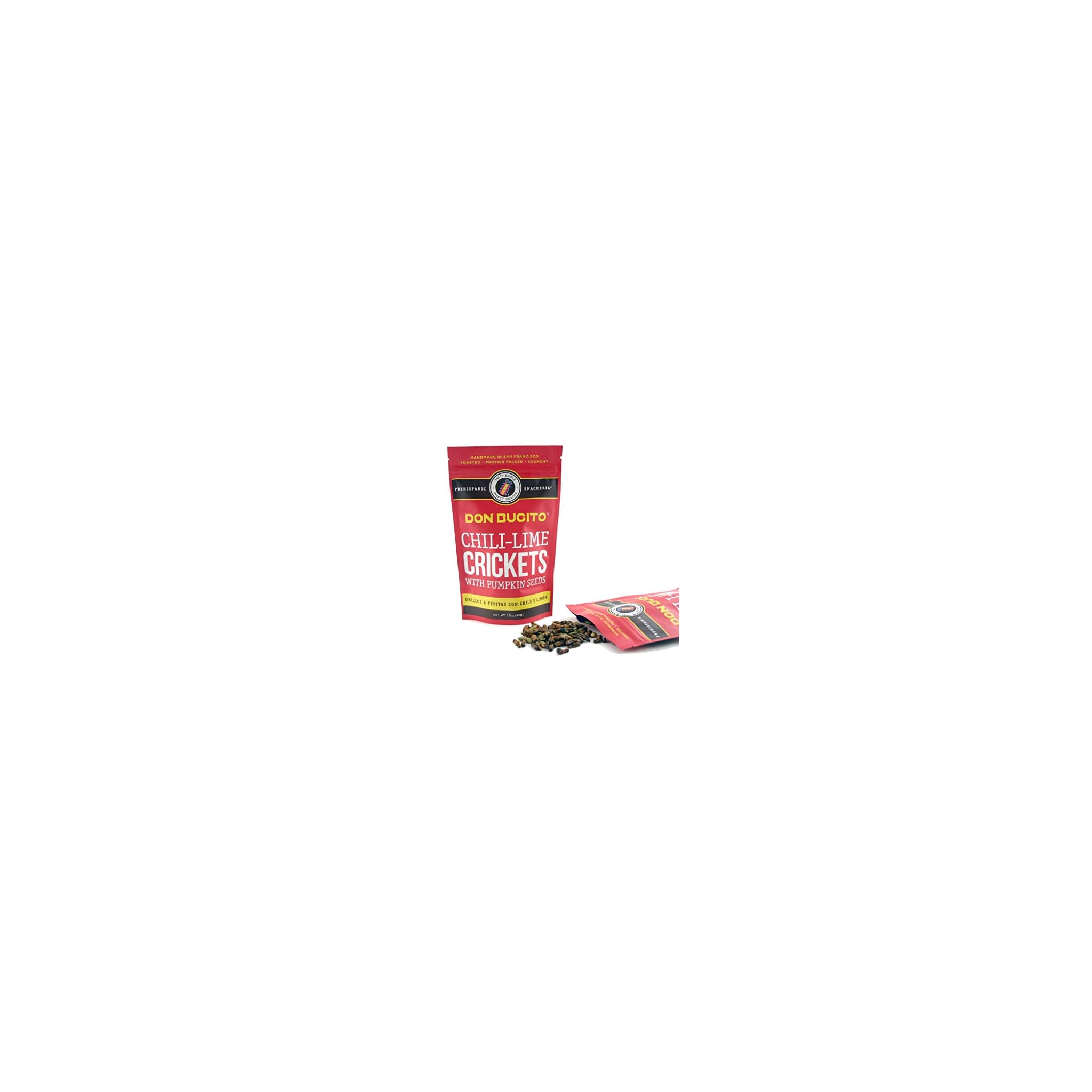 Don Bugito Planet-Friendly Edible Insect Protein Snacks (Chili-Lime ...