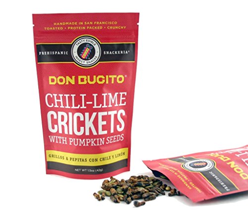 Don Bugito Planet-Friendly Edible Insect Protein Snacks (Chili-Lime ...
