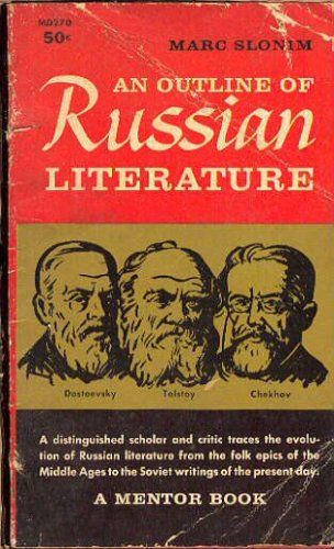 Amazon.com: An outline of Russian literature: Marc Slonim: Books