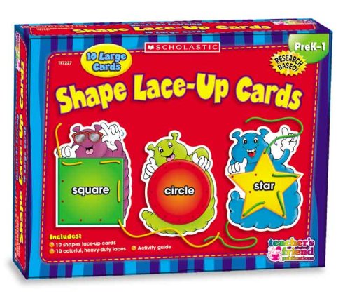Shape Lace-Up Cards: Sevaly, Karen: 9780439824071: Amazon.com: Books