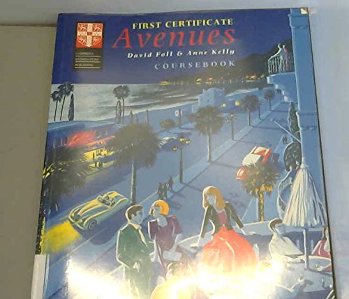 Amazon.com: First Certificate Avenues Student's book: 9780521377874 ...