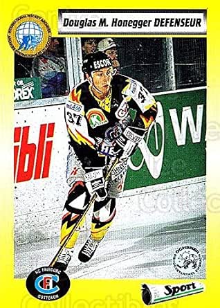 Amazon.com: (CI) Douglas Honegger Hockey Card 1993-94 Swiss HNL 40 ...