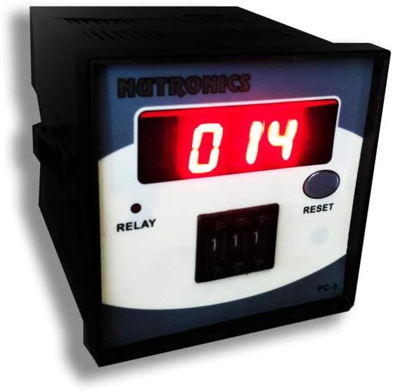 Amazon.com: Nutronics Digital 3 Digit Counter Meter Model: PC-3, Size ...