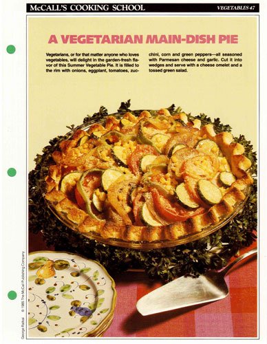 McCall's Cooking School Recipe Card: Vegetables 47 - Summer Vegetable ...