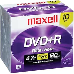 MAXELL DVD+R 4.7GB DVD Recordable Disc (10-Pack) : Buy Online at Best Price in KSA - Souq is now ...