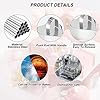 12Pcs Cooking Rings Set, Cake Rings for Baking Stainless Steel Chef ...