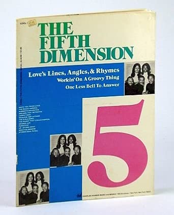 Amazon.com: The Fifth (5th) Dimension Songbook (Song Book): Sheet Music ...