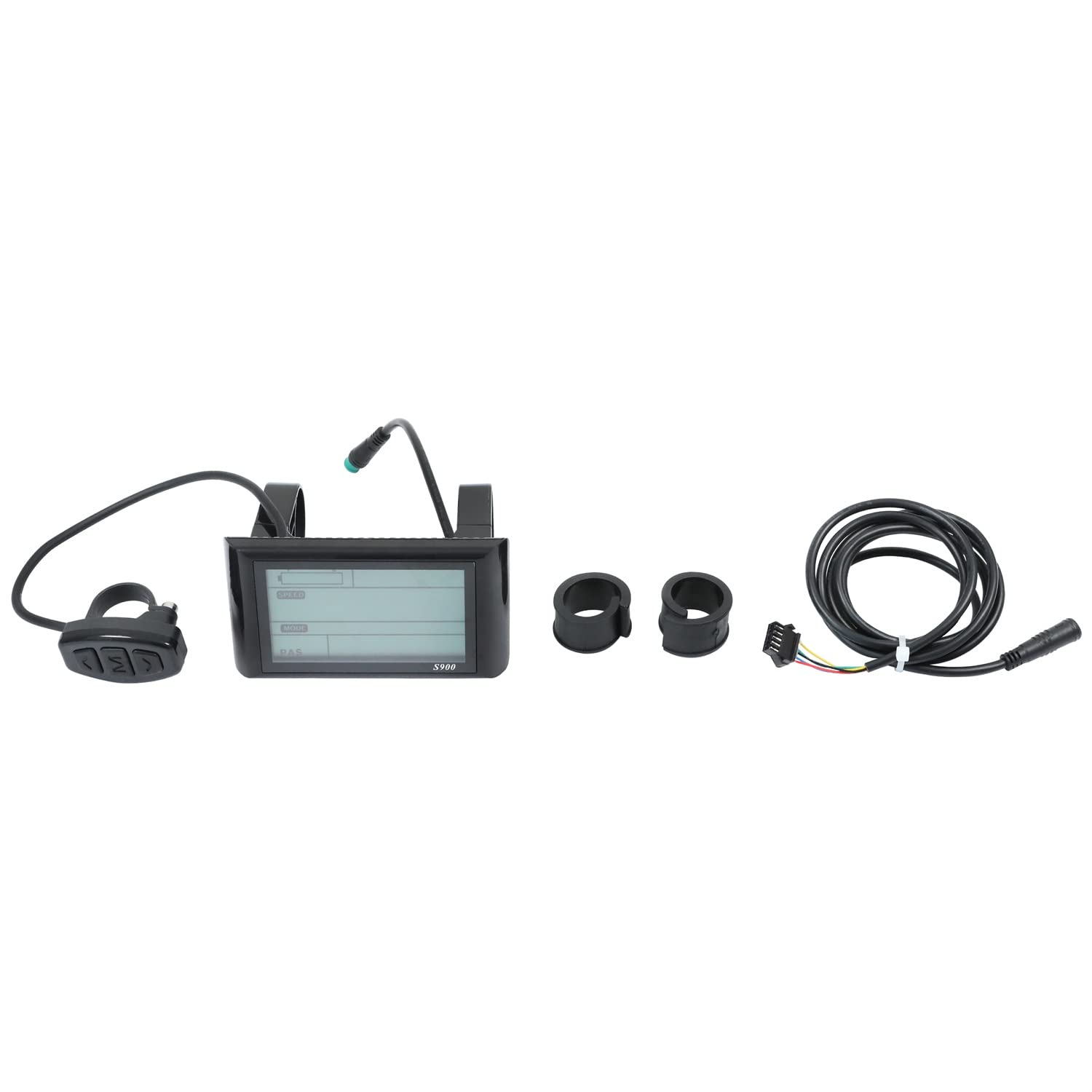 Amazon.com: ECOTRIC 36V LCD S900 Display Compatible with Electric Bikes ...