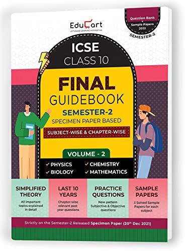 ICSE Semester2 Final Guidebook Volume2 (Class 10) : Educart: Amazon.in ...