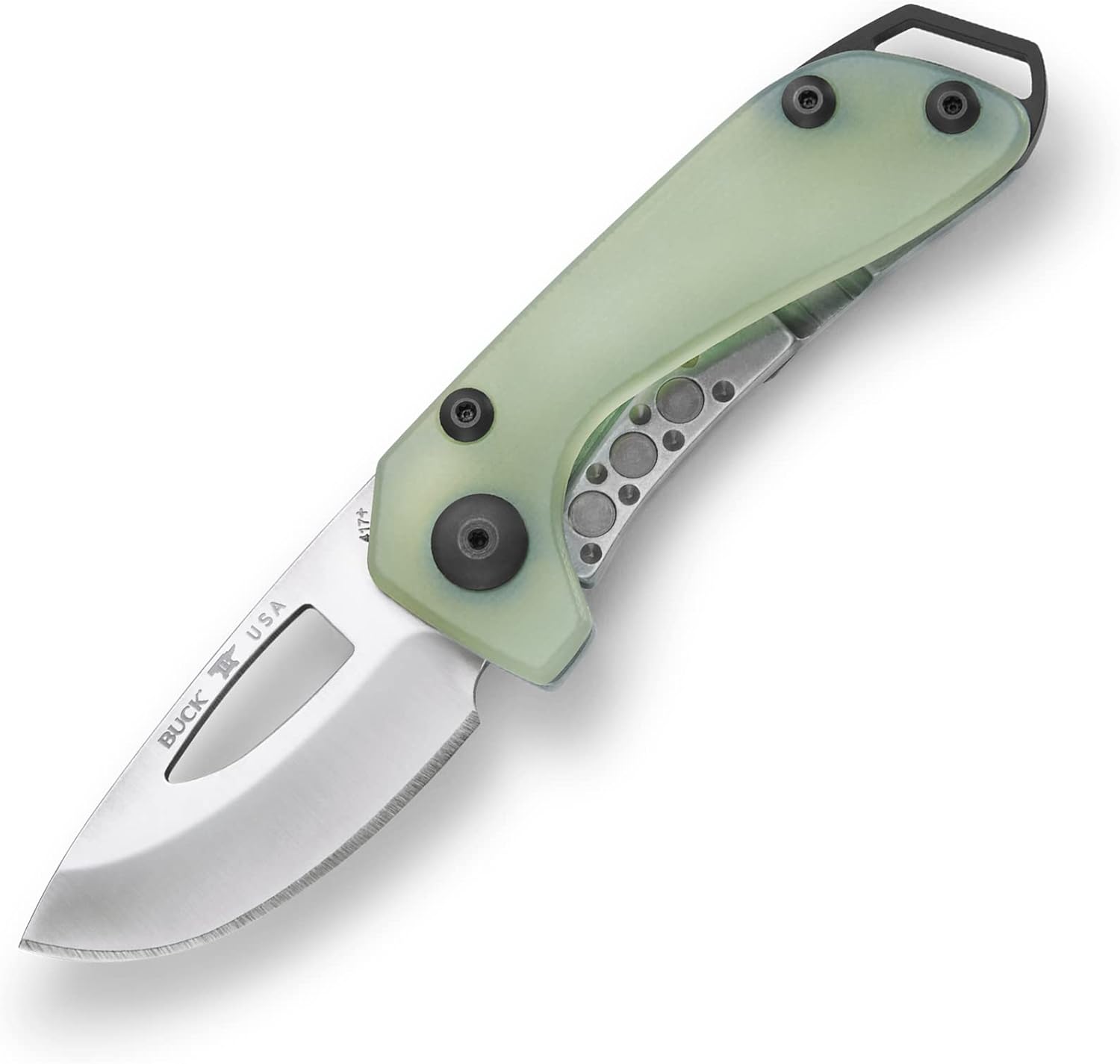 Amazon.com : Buck Knives 417 Budgie Folding Pocket Knife with Clip, Lanyard Hole, 2" S35VN ...