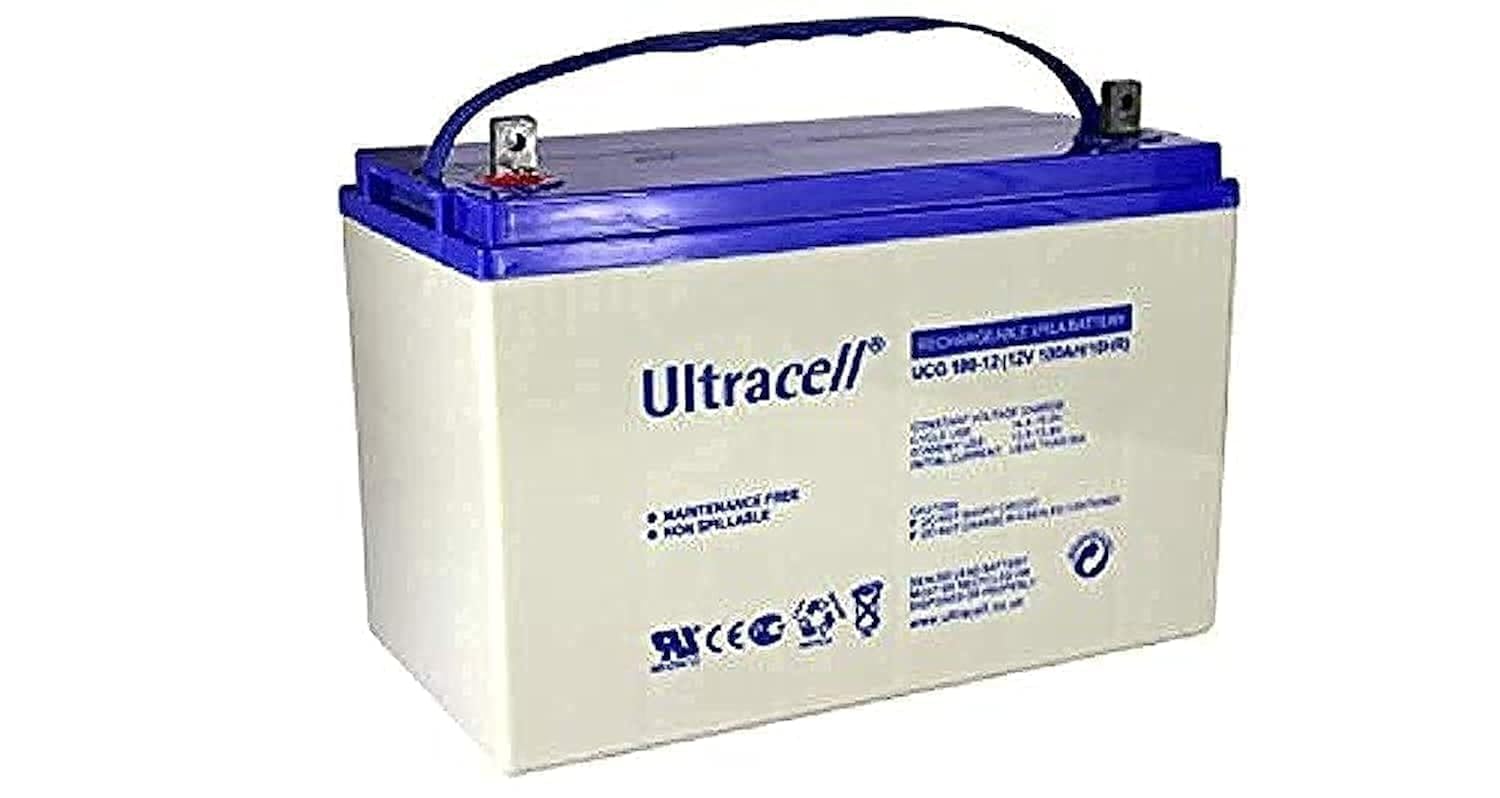 Ultracell UCG100-12 Gel Deep Cycle 12v 100A: Buy Online at Best Price ...