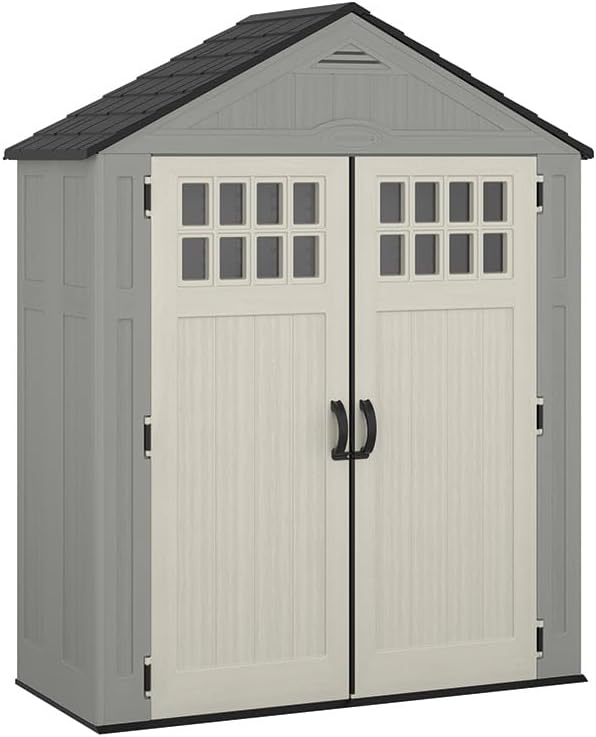 Amazon.com : Suncast Extra-Large Vertical Storage Shed for Yard Storage ...
