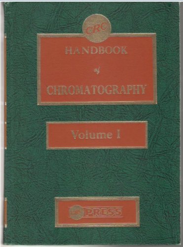 CRC Handbook of Chromatography, Volume I: Chromatographic Data: Books - Amazon.ca