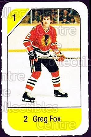 Amazon.com: (CI) Greg Fox Hockey Card 1982-83 Post Cereal 49 Greg Fox ...