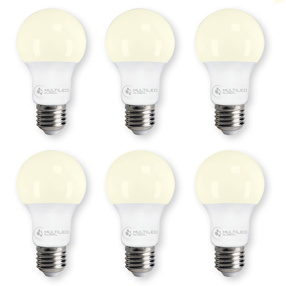 MULTILED 100W LED Light Bulbs, Warmlight, 3000K, A19 LED Light Bulb ...