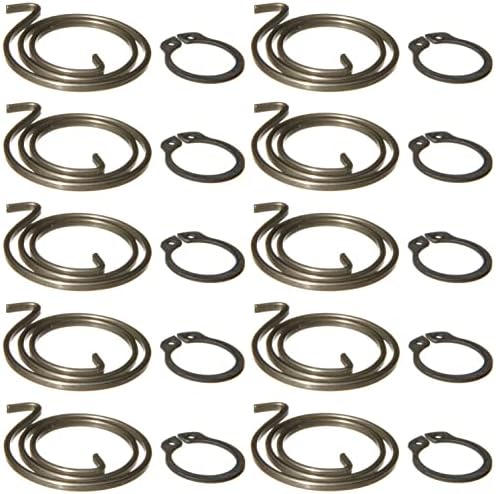Northern DIY Door Handle Spring Repair Kit (Ten 2.5-Turn, 2mm Thick ...