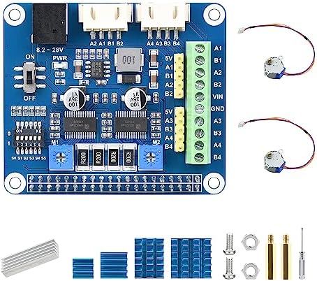 Amazon.com: YEJMKJ Stepper Motor Driver Board for Raspberry Pi 4B 3B+ 3B 2B Zero W 0 WH CM4 Pico ...