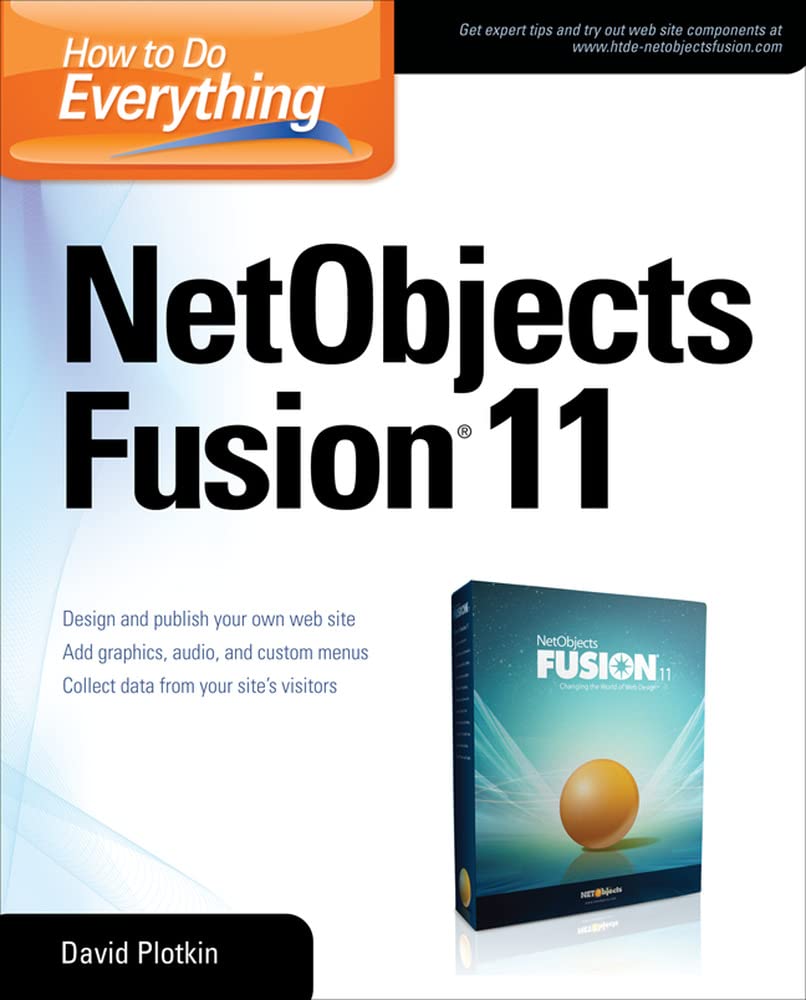 How to Do Everything NetObjects Fusion 11: Plotkin, David ...