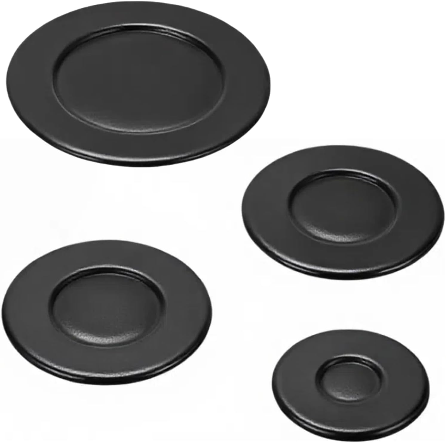 Amazon.com: Viclaakesi 4-piece Gas Stove Burner Caps Set burner cap set ...