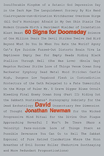 Amazon.com: 60 Signs for Doomsday eBook : Newman, David: Books