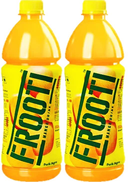 Frooti Fruit Drink Mango 600ml Bottle (Pack Of 2) Unique : Amazon.in ...