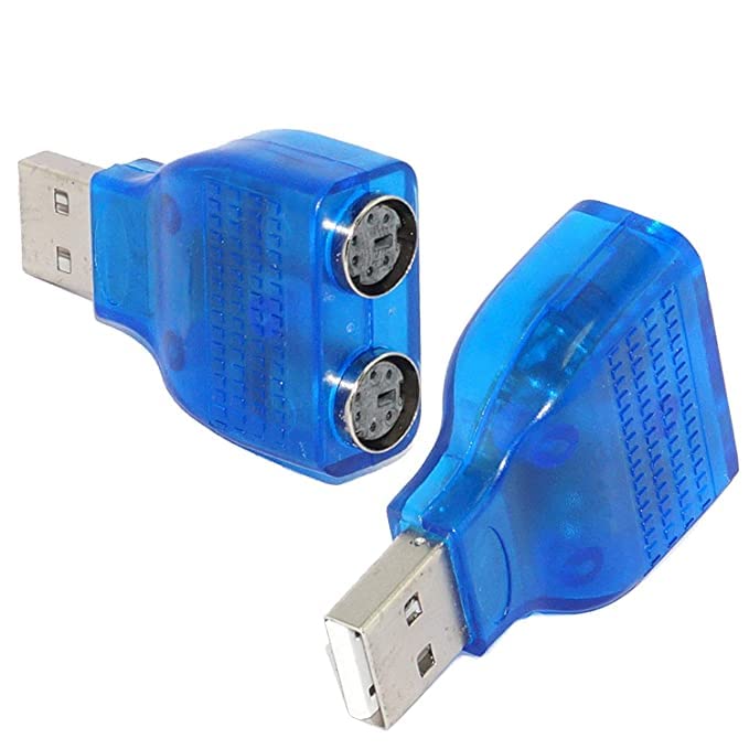MESHIV USB to PS2 Dongle Converter I USB to Dual PS/2, PS2 Keyboard ...
