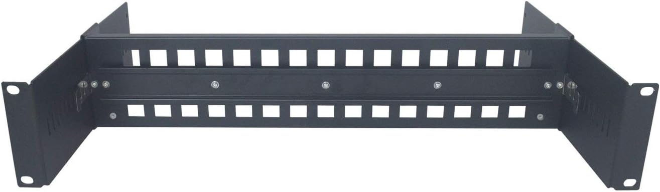 Amazon.com: 19 inch Width Rack Mount Din Rail Kit, 35mm Height Din-Rail ...