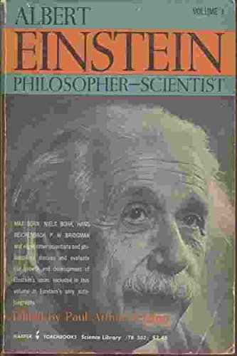 Albert Einstein: Philosopher-Scientist: schilpp, paul: Amazon.com: Books