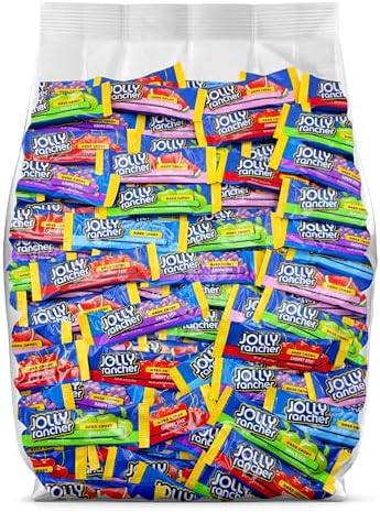 Amazon.com : Jolly Rancher Stix Hard Candy - 50 Individually Wrapped ...