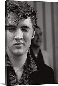Amazon.com: Photo Art Print by PHOTOOH! ~ Elvis Presley The Wink ~ Wall ...