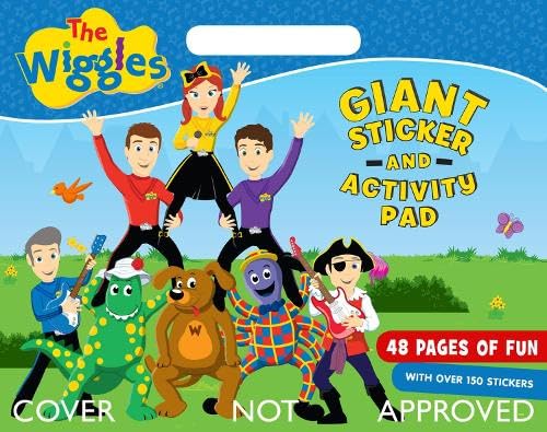 The Wiggles: Giant Sticker and Activity Pad : The Wiggles: Amazon.com ...
