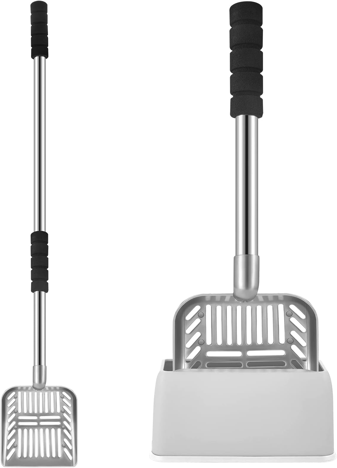 Amazon.com : Orangepatrick 32 Inch Long Handle Cat Litter Scoop Shovel ...