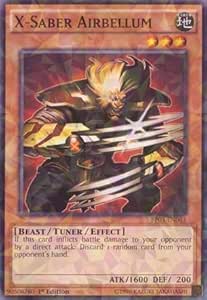Amazon.com: YU-GI-OH! - X-Saber Airbellum (BP03-EN063) - Battle Pack 3: Monster League - 1st ...