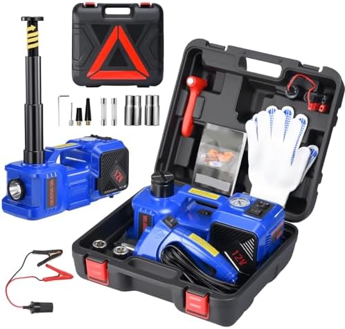 Electric Car Jack kit 5 Ton 12V Electric Floor Jack Lift for Vehicle ...