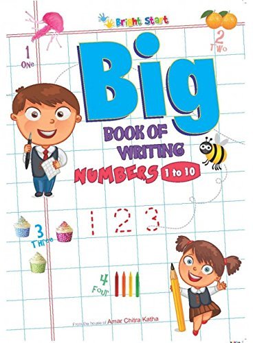 Big Book Of Number Writing 1 To 10: priti shanker: 9789350858653 ...