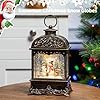 Amazon.com: Christmas Snow Globes, Snowman Water Lantern, 8 Christmas ...