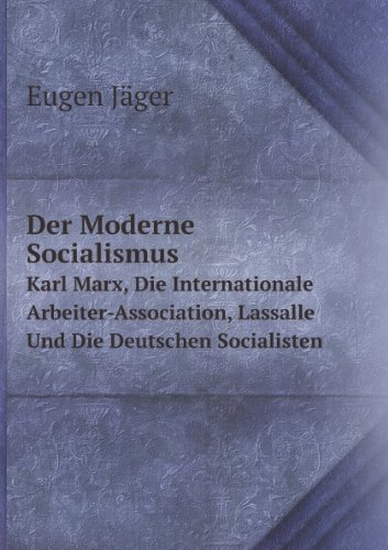Amazon.com: Der Moderne Socialismus: Karl Marx, Die International ...
