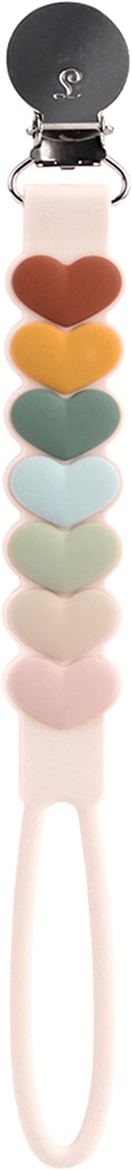 Amazon.com : Loulou Lollipop Beadless Silicone Pacifier Clip ...