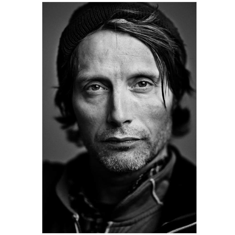 Buy Mads Mikkelsen Sexiest Man In Denmark Star Monochrome Print Great buy-mads-mikkelsen-sexiest-man-in-denmark-star-monochrome-print-great
