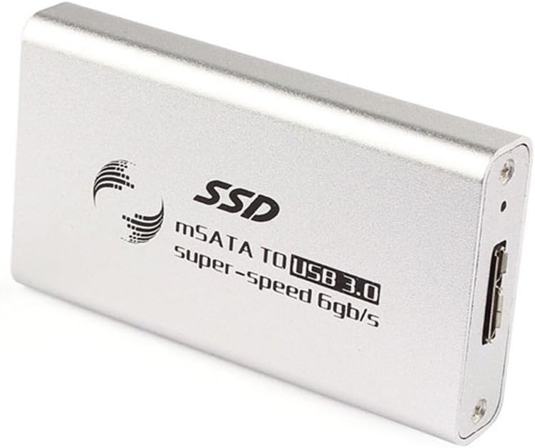 Amazon.com: Antkeet mSATA to USB 3.0 External SSD Hard Driver Enclosure ...