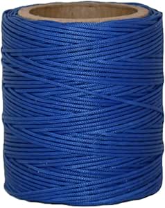 Amazon.com: Maine Thread Braided Waxed Polycord, 70 Yards, Cobalt (.030")