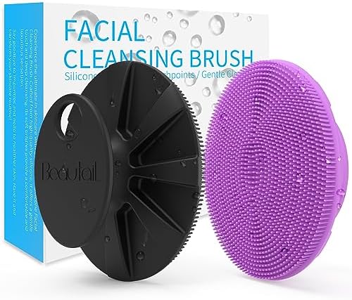 Amazon.com: Face Scrubber,2 Pack Soft Silicone Scrubbies Facial ...