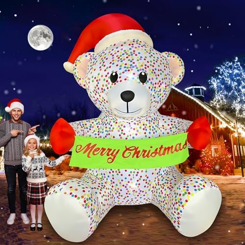JOYEASE 7 FT Inflatable Christmas Decorations, Christmas Inflatable ...