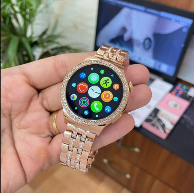 Premium Generation 9 (Smart Watch) Diamond Strap, HD Display, 2 Straps ...