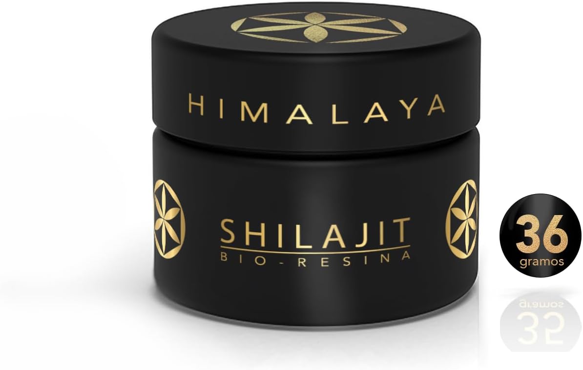 Shilajit Bio-Resina de Himalaya 100% Puro. Concentrado para 120 días ...
