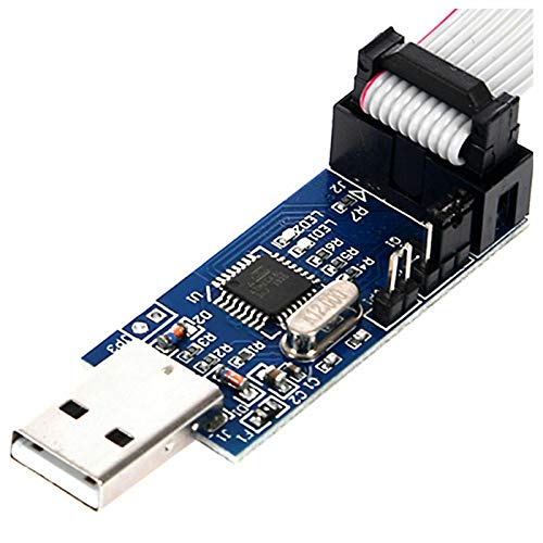 RANDWICK 2X(USBasp USBISP AVR 10 Pin USB Programmer 3.3V/5V 51 ATMEGA8 with Download Z5Y2 ...