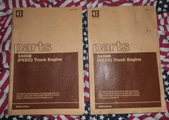 Caterpillar 3406B PEEC Truck Engine Part Book Set: caterpillar: Amazon ...