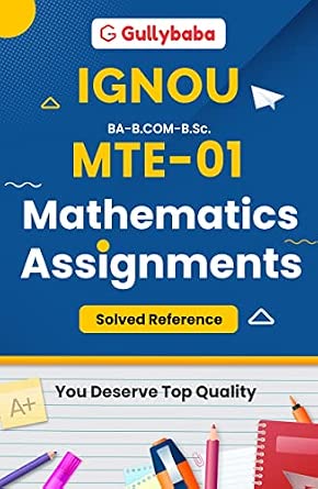 Buy Gullybaba IGNOU B.Sc. Sem MTE-01 Calculus in English - Latest ...