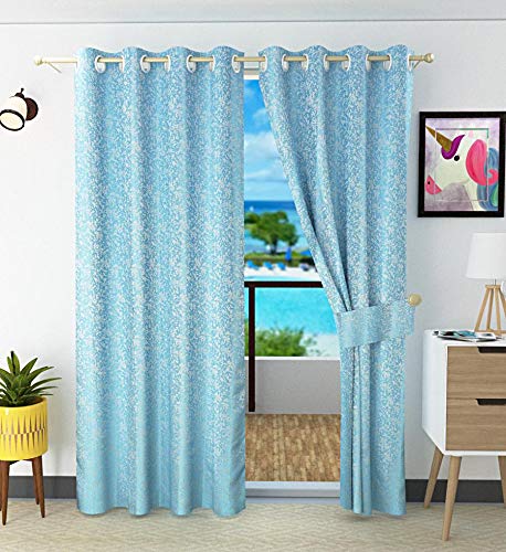 Buy YAZLYN COLLECTION Thermally Insulated Curtain Set - 60% Light ...